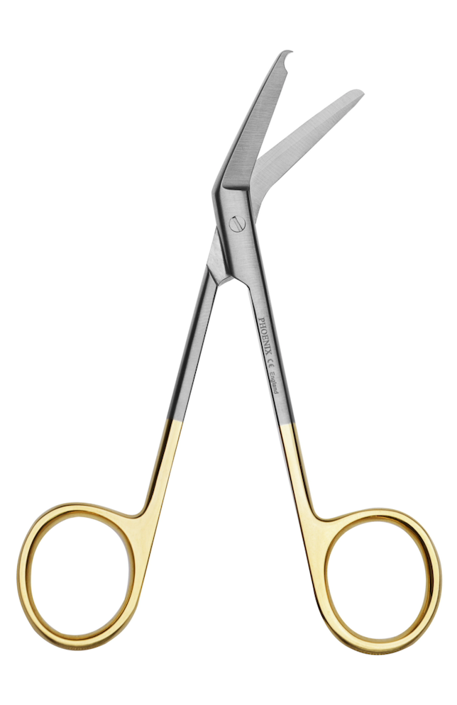 Suture Scissors angled T.C – Phoenix Dental Instruments ltd